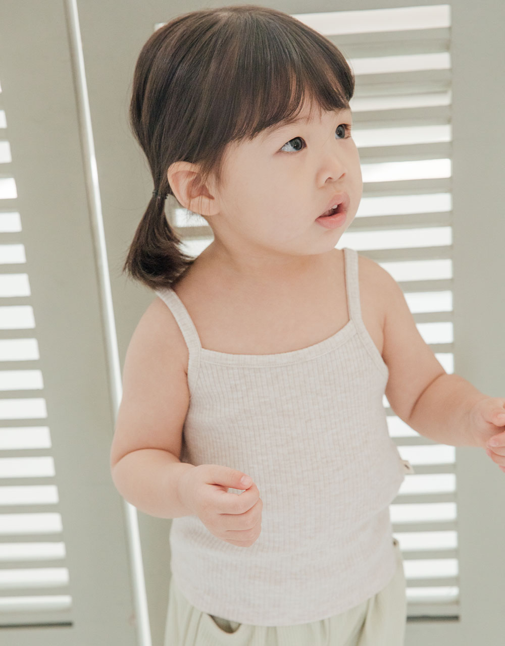 [1+1] 솜사탕 골지 캐미솔_4color | 무무즈