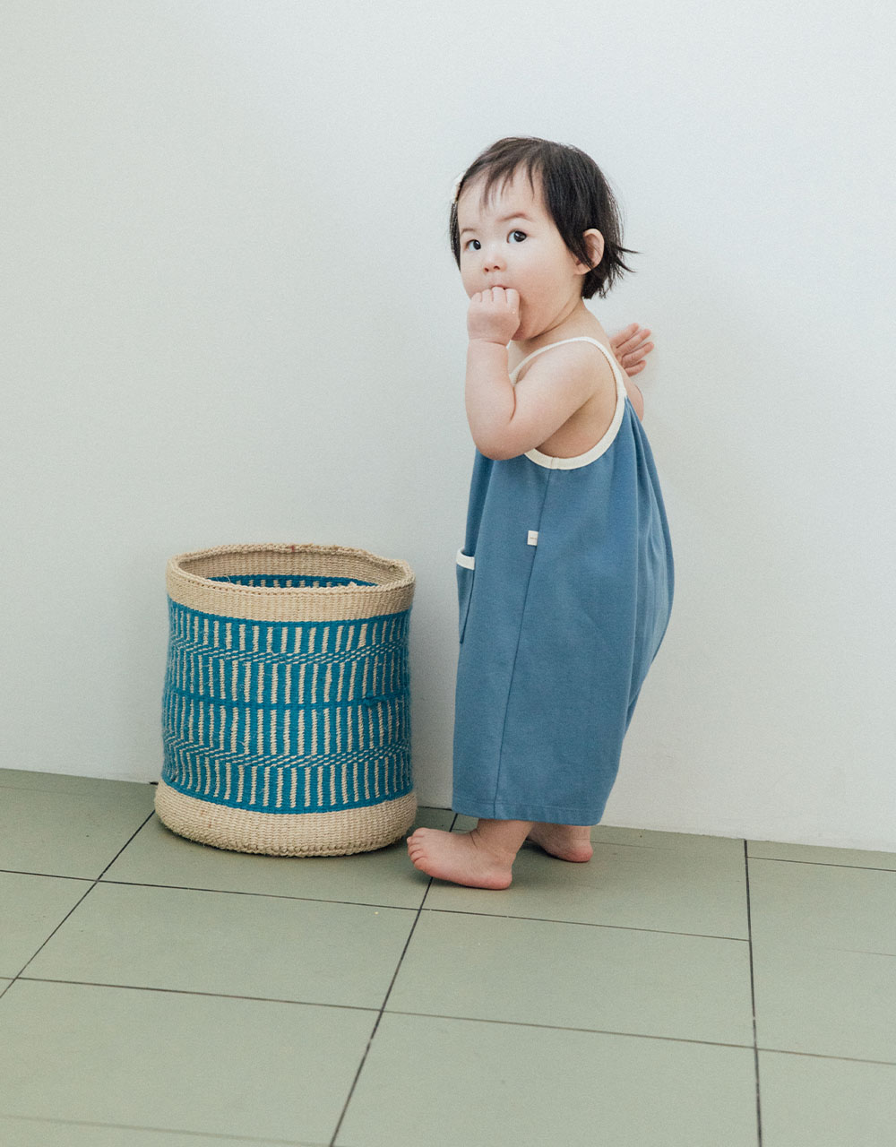 라인배색 에어쿨 7부 와이드롬퍼_4color | 무무즈